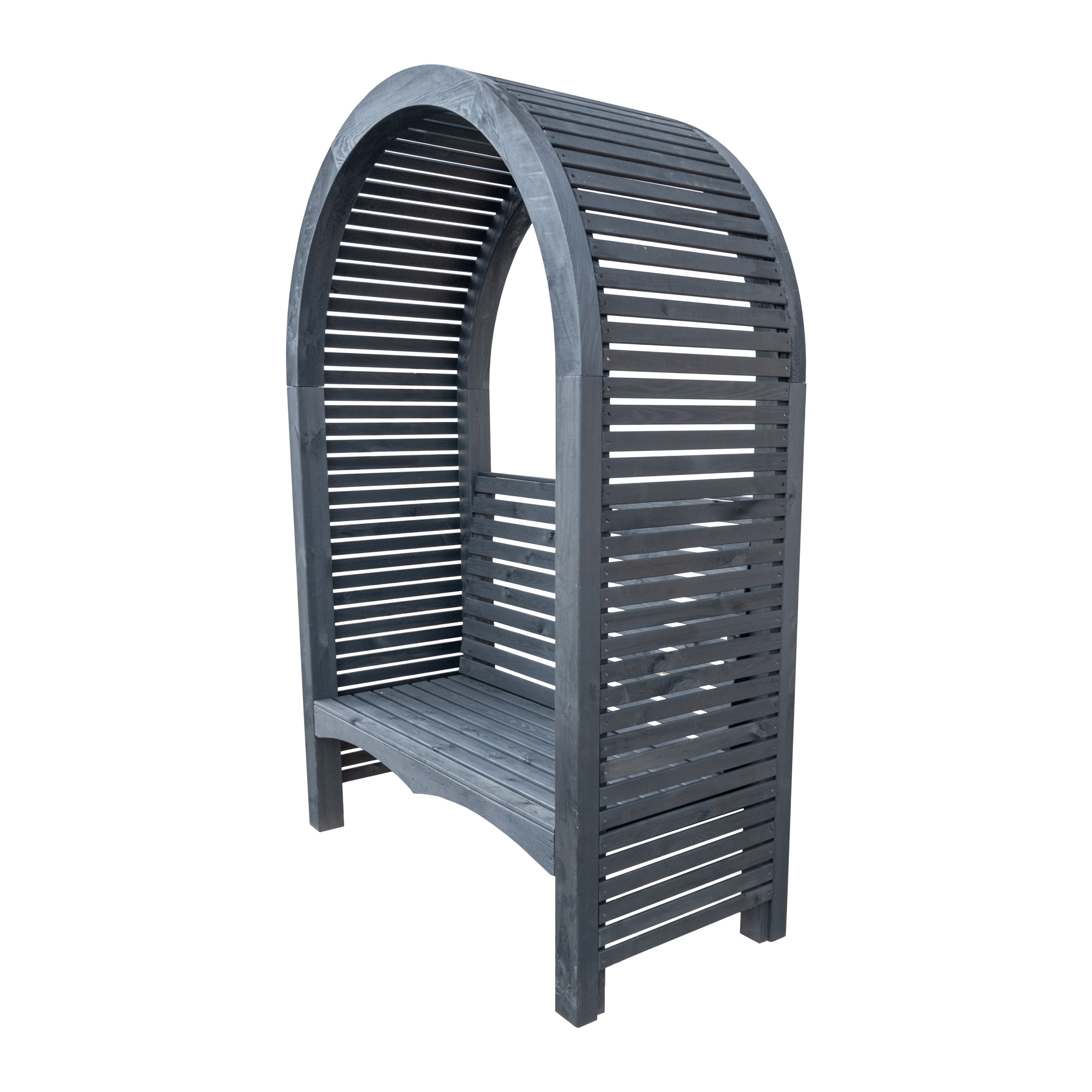 Contemporary Arbour Black | Grange Fencing